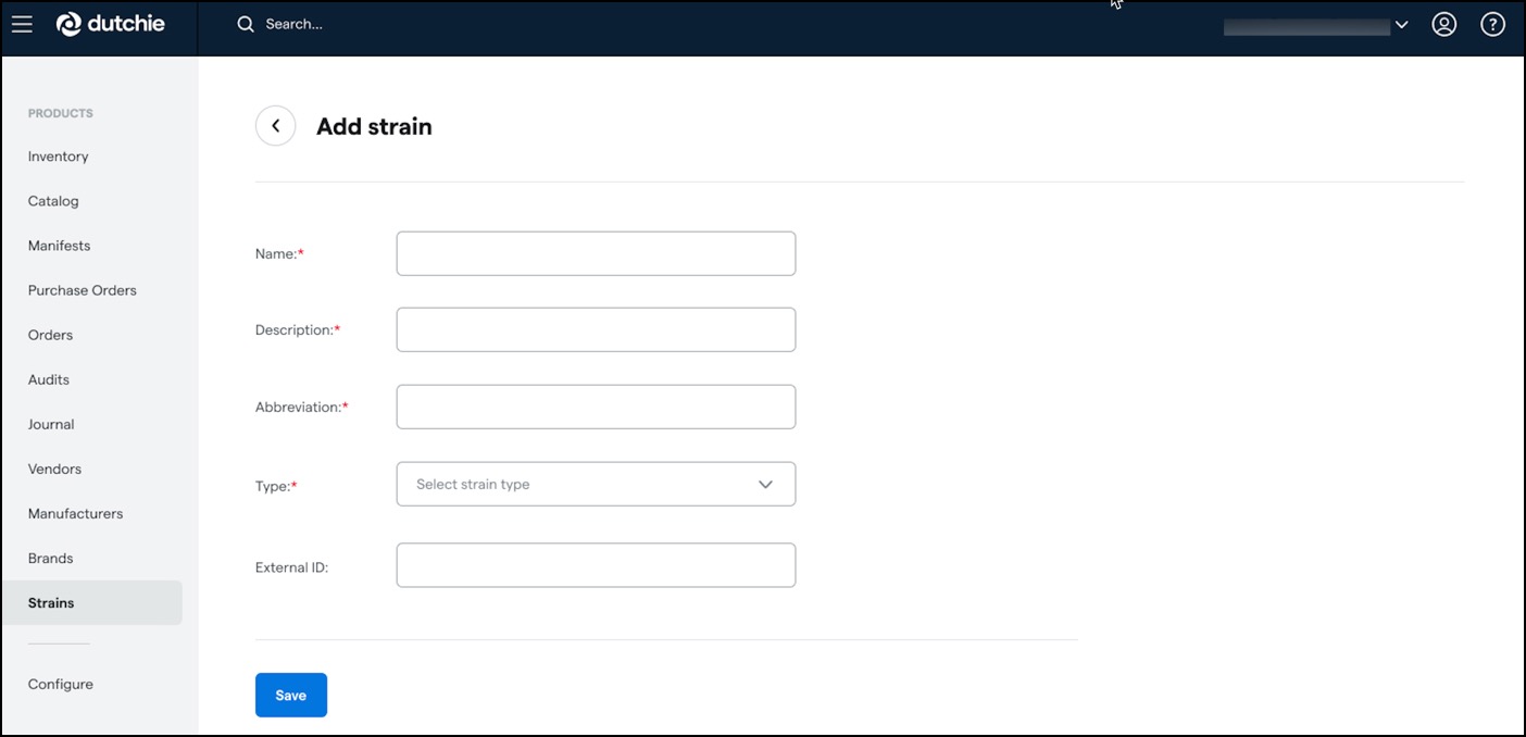 Manage Strains in Dutchie POS – Dutchie Help Center