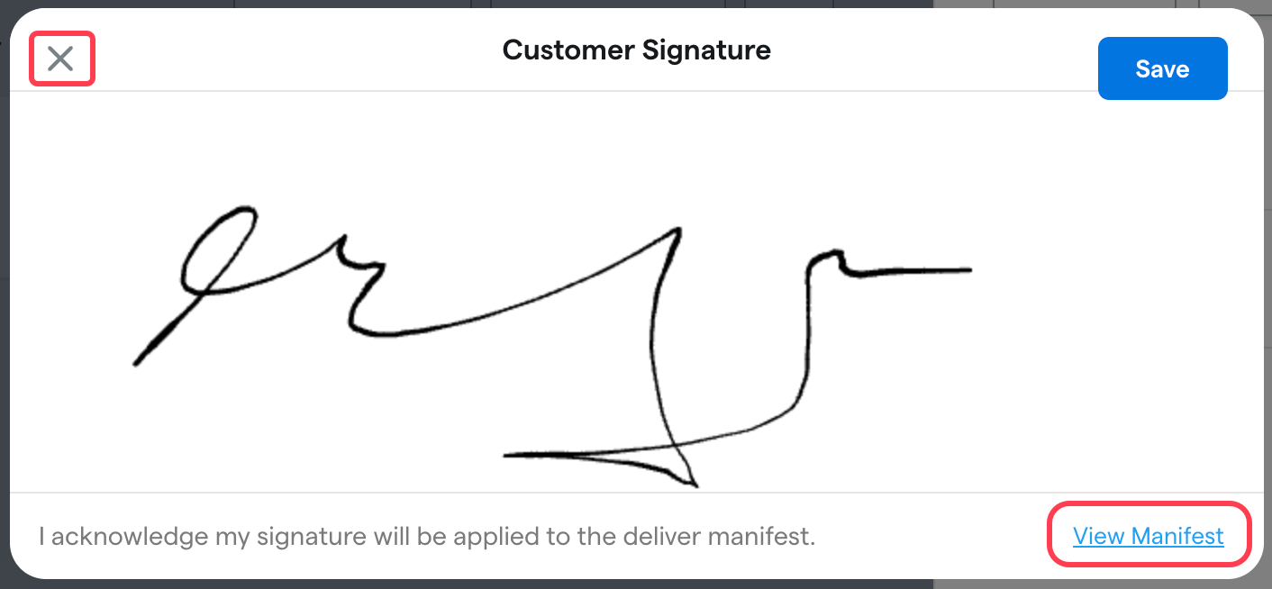 View Digital Delivery Manifests and collect customer signatures – Dutchie