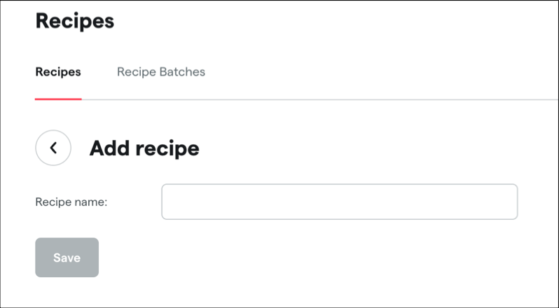 Create a recipe for processing in Dutchie POS – Dutchie Help Center