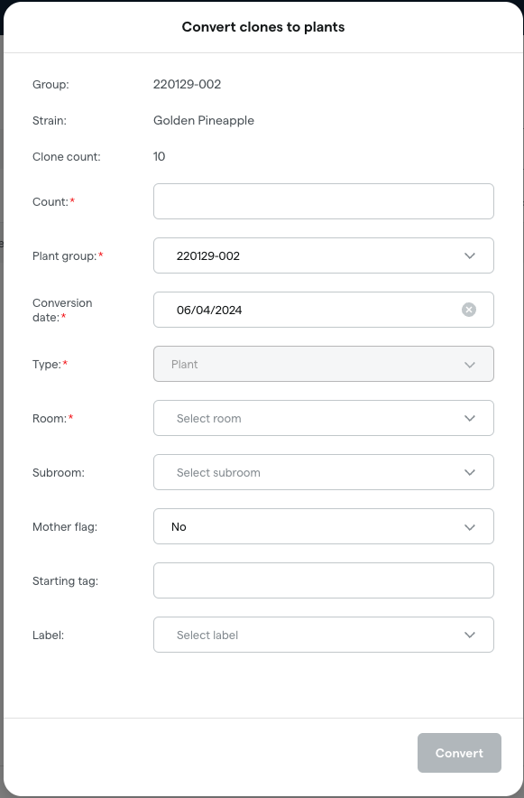 Plants overview - Dutchie POS – Dutchie Help Center