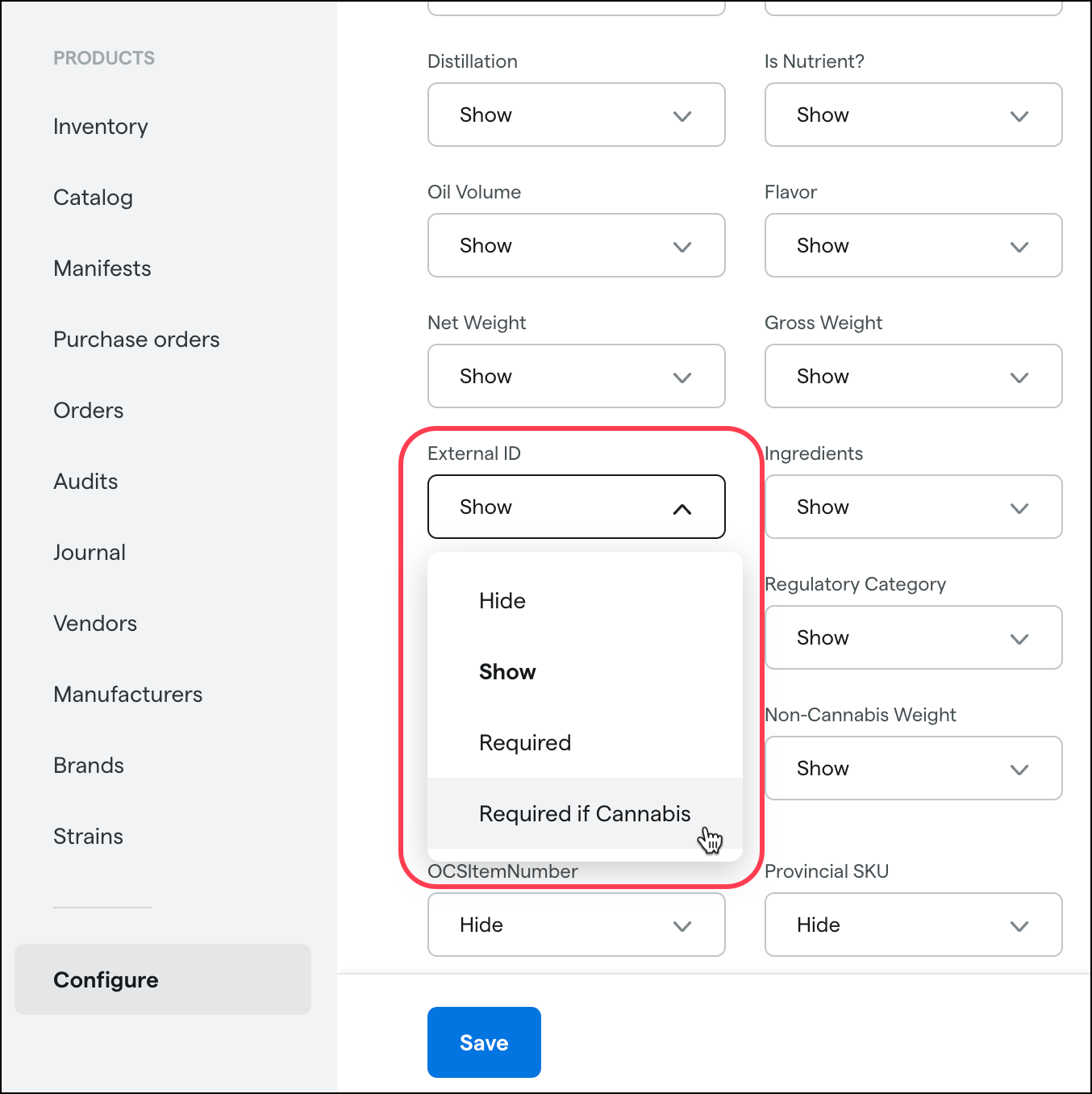 Vermont | Traceability overview - Dutchie POS – Dutchie Help Center