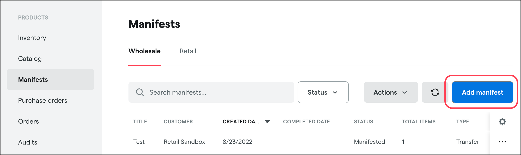 Create a manifest in Dutchie POS – Dutchie Help Center