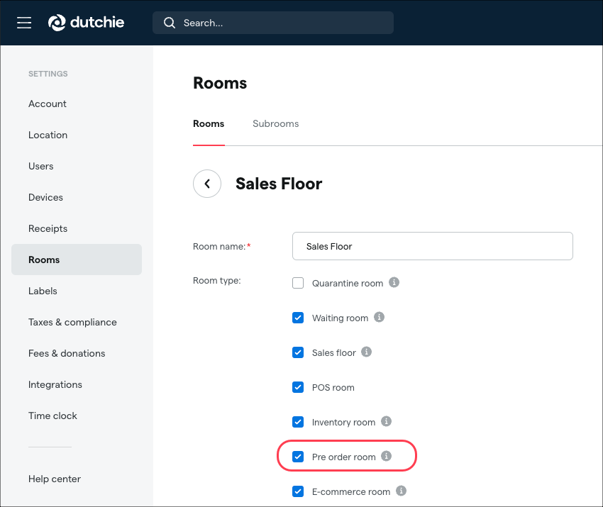 Dutchie POS | Dutchie E-Commerce - Sync rooms to your integrated menu ...