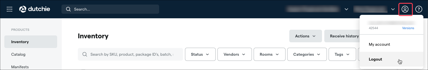 Log out of Dutchie POS: Register and Backoffice – Dutchie Help Center