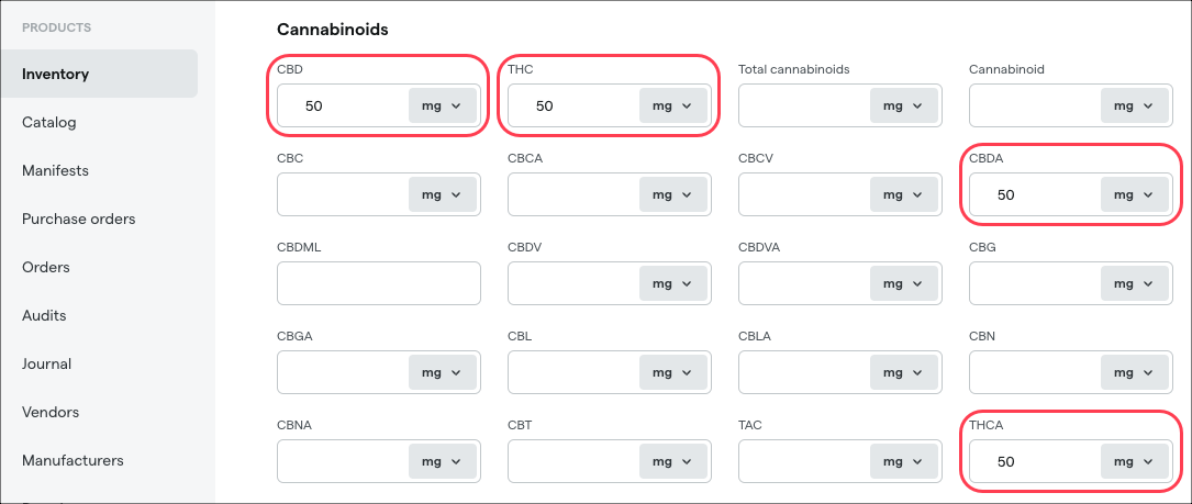 Dutchie POS | Dutchie E-Commerce - Set potency sources – Dutchie Help ...
