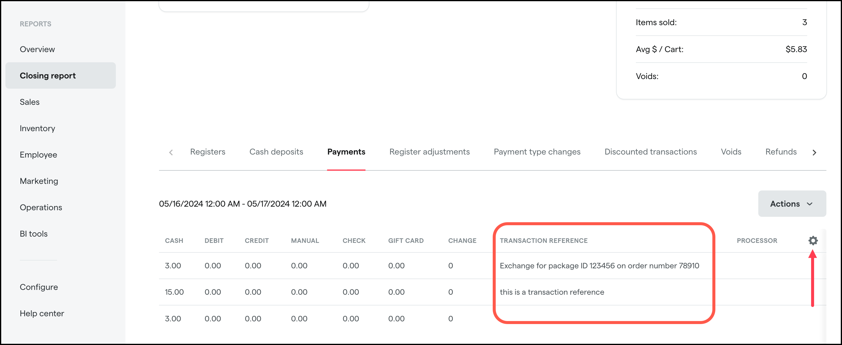 Customer journal entries, customer notes, and transaction notes, and ...