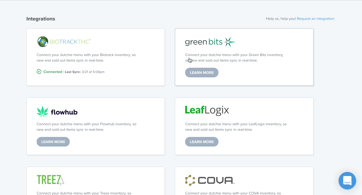 BioTrack | Dutchie E-Commerce - How to set up integration – Dutchie Help Center