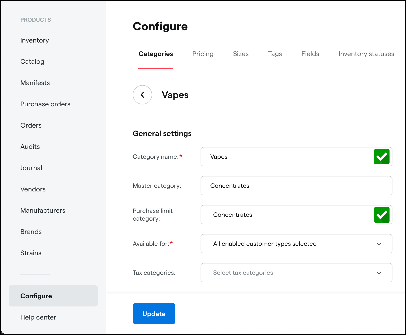 Michigan | Set up overlapping purchase limits - Dutchie POS – Dutchie ...