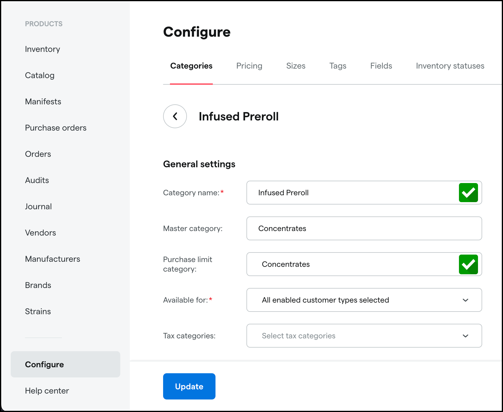 Michigan | Set up overlapping purchase limits - Dutchie POS – Dutchie Help Center