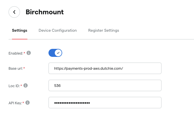 Birchmount Gift card management: Set up, activate, and redeem with ...