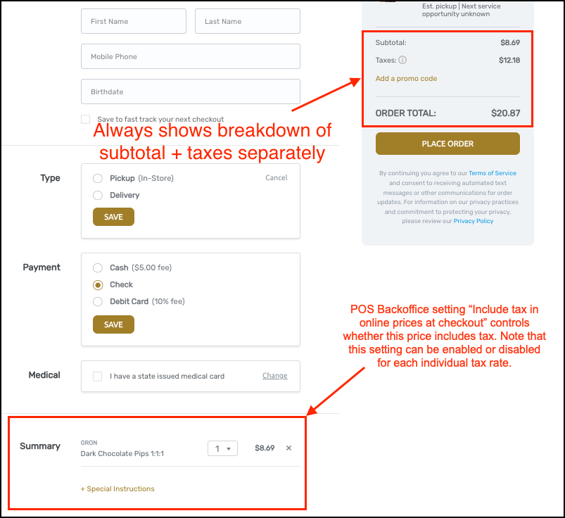 Dutchie POS | Dutchie E-Commerce - Manage online discounts, taxes, and ...