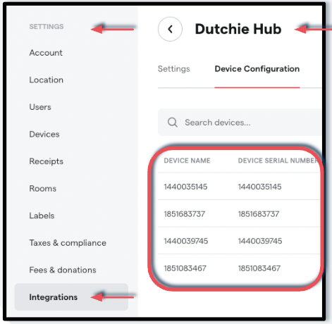 Dutchie Hub: Setting up your terminals – Dutchie Help Center