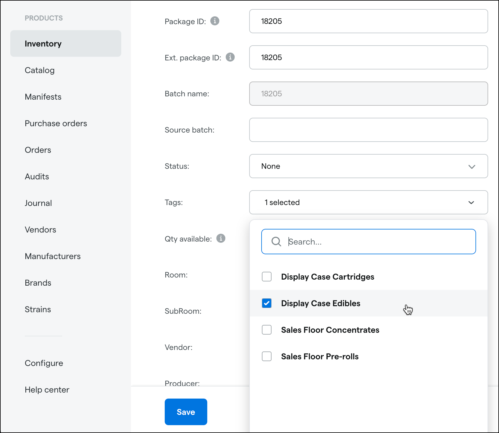Use packing lists to restock rooms in Dutchie POS – Dutchie Help Center