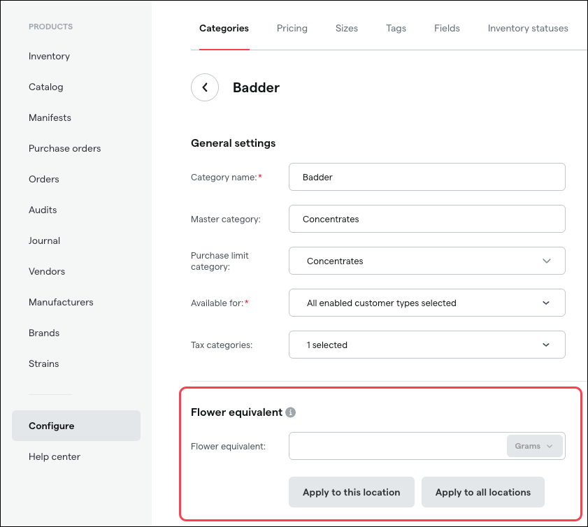 Mississippi | Understanding flower equivalencies, grams/concentration ...