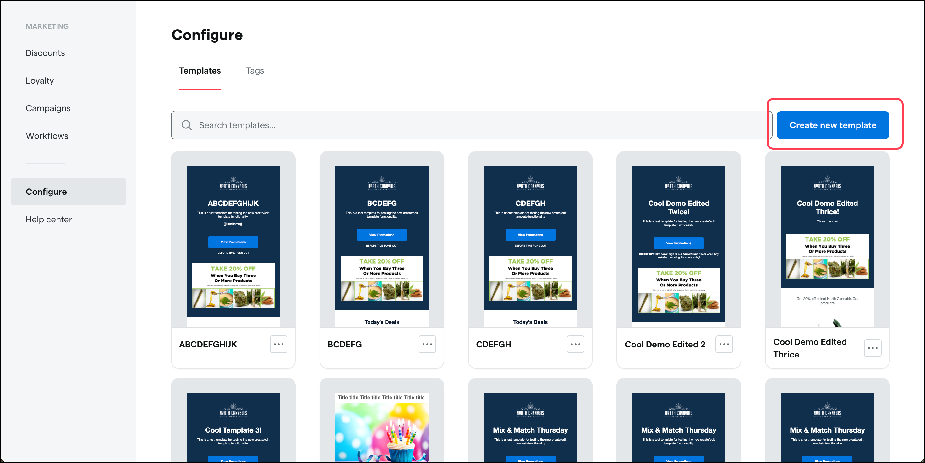 Organize Dutchie POS marketing campaigns with templates, tags, and ...